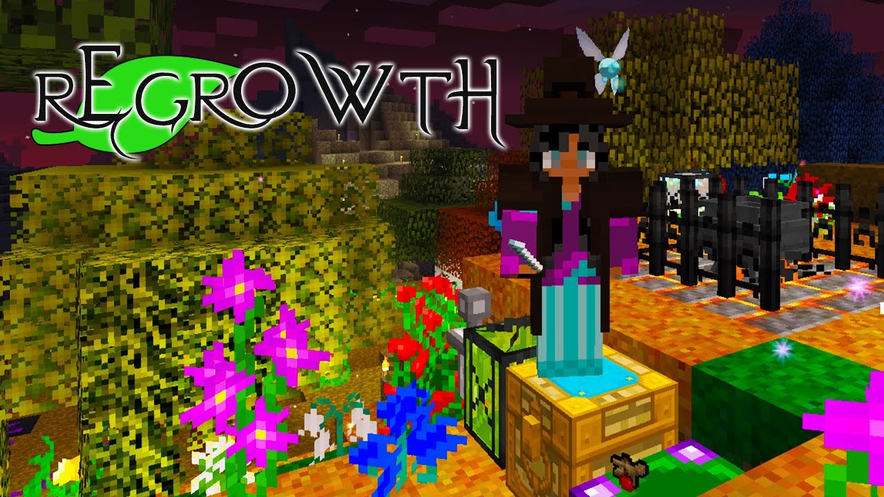 Regrowth Part 23 - Update! Dreamworld! ::: Minecraft Java Modpack - YouTube