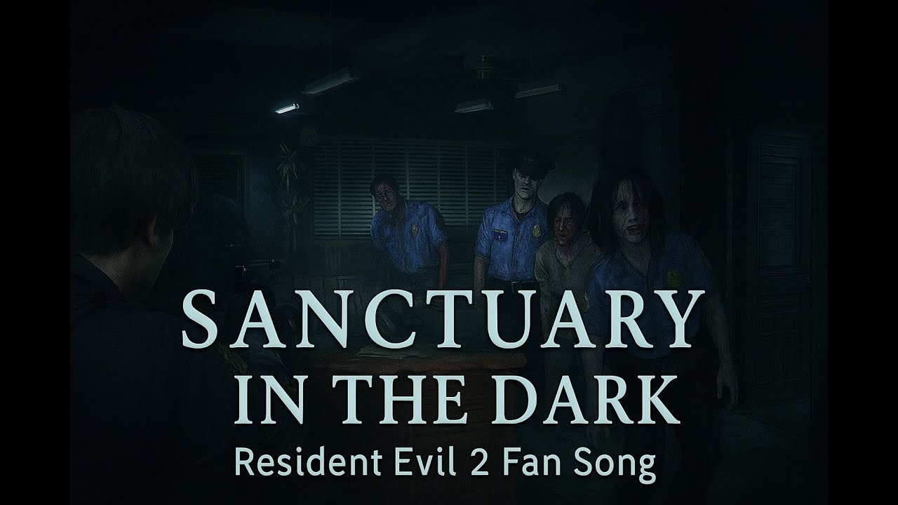 Resident Evil Safe Room Sanctuary in the Dark - YouTube