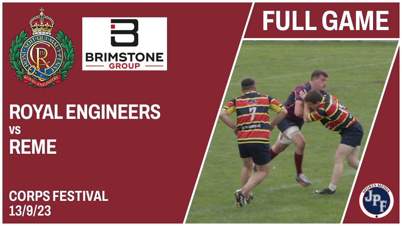RE vs REME Corps Festival Game 3 FULL GAME 13-9-23 - YouTube