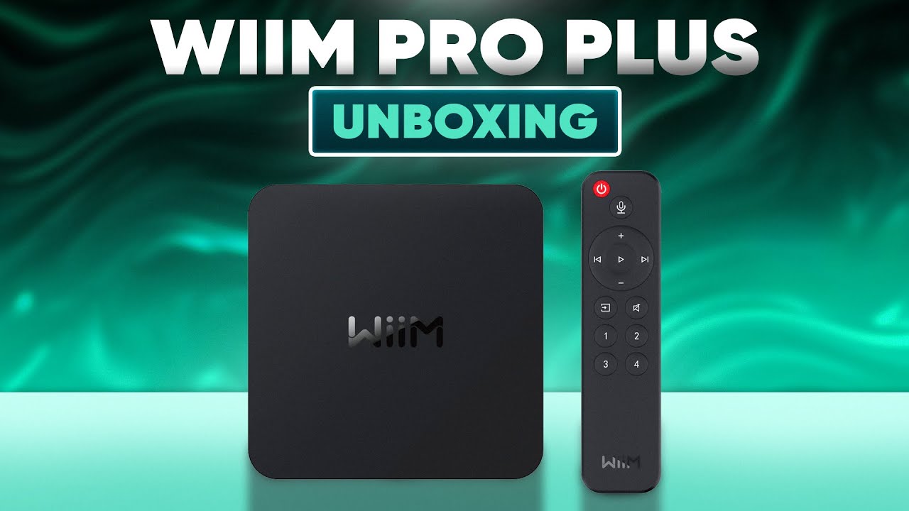 WiiM Pro Plus Unboxing und erster Eindruck - YouTube