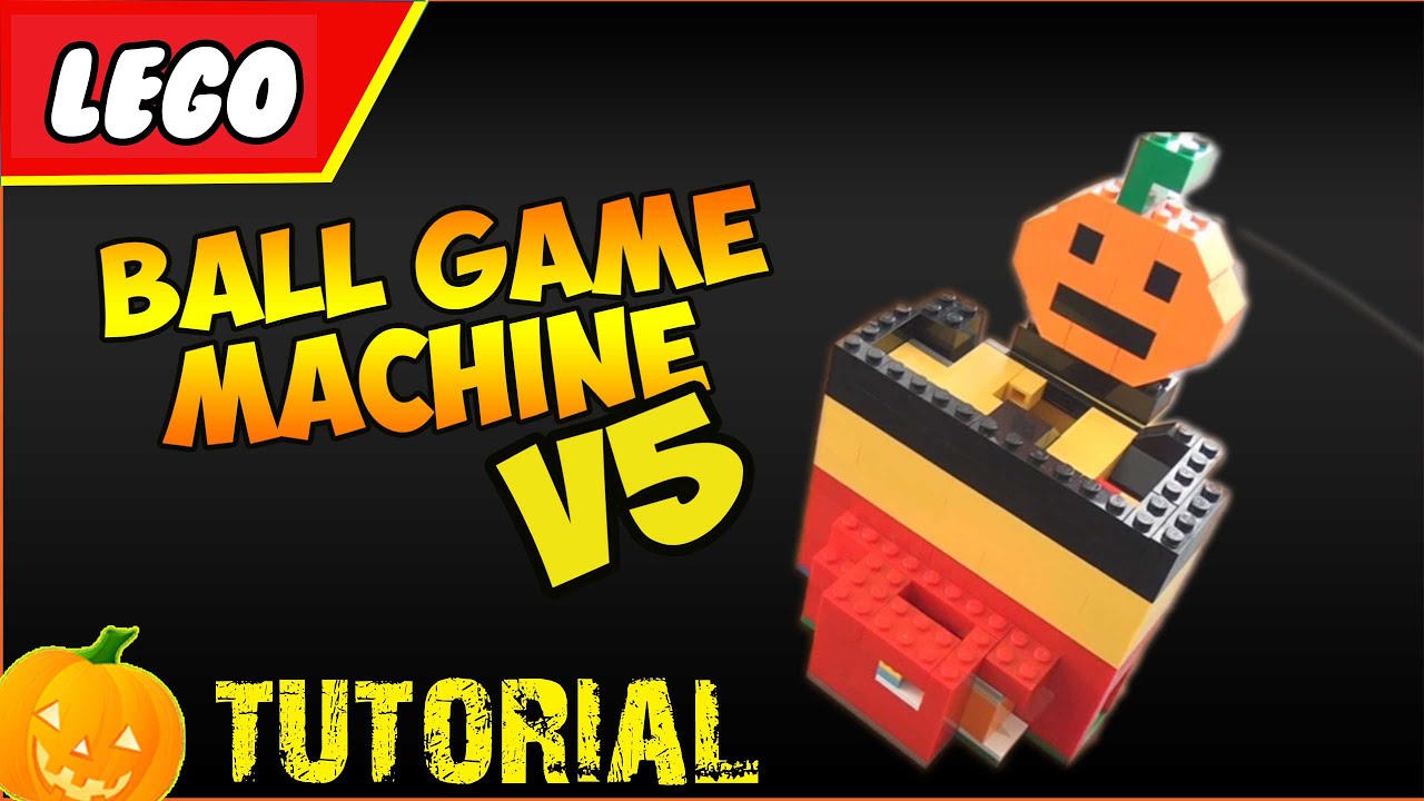 LEGO Ball Game Machine V3 TUTORIAL 'Halloween special' - YouTube