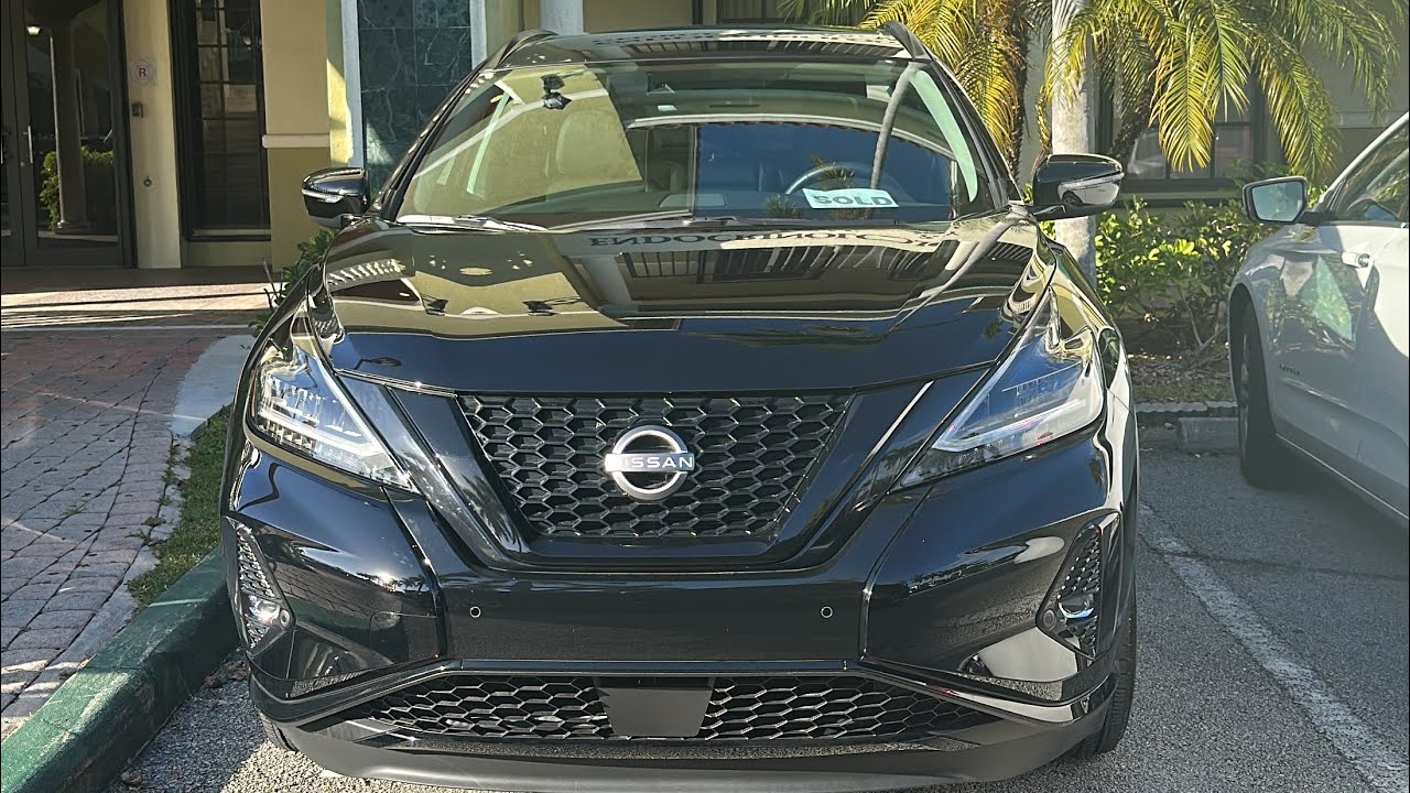 2023 Nissan Murano SV Midnight edition - YouTube