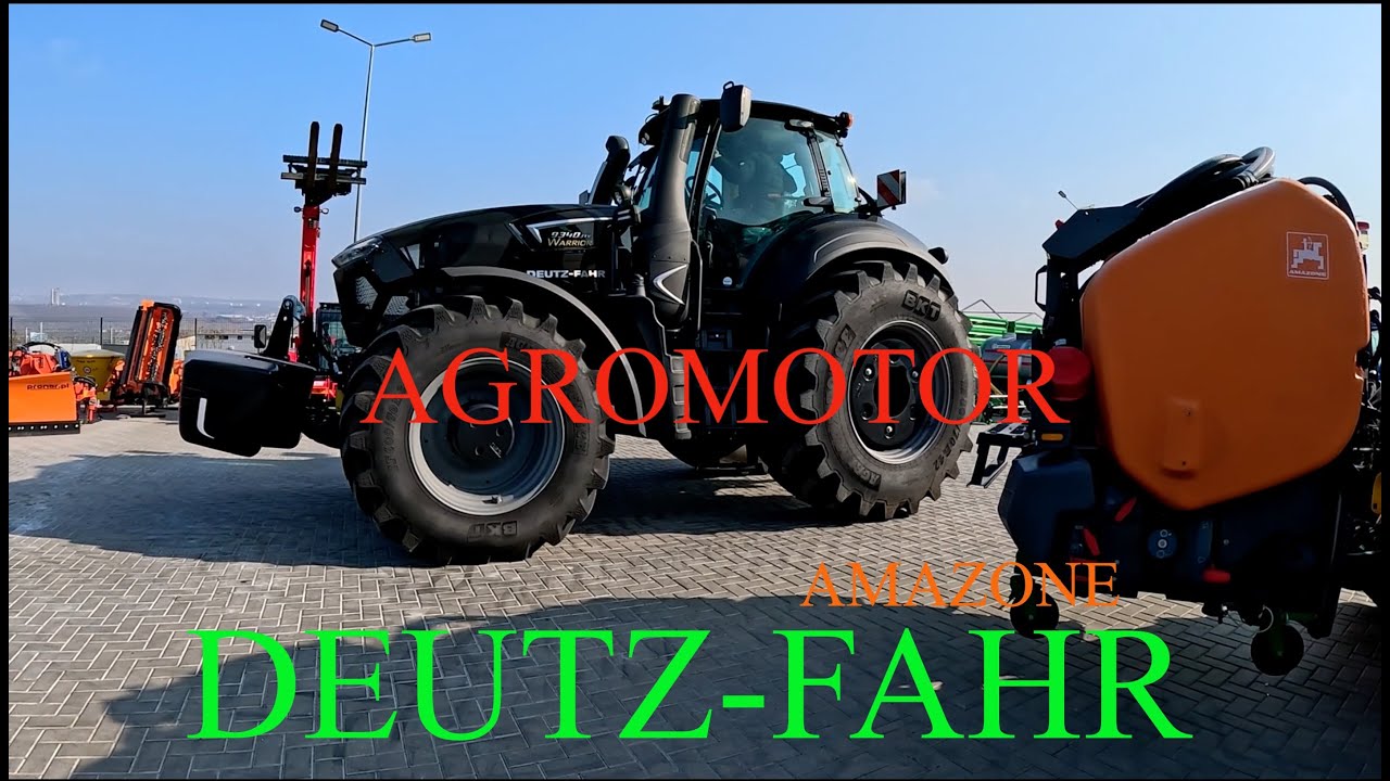 В гостях у AGROMOTOR. Мини обзор тракторов Deutz-Fahr. - YouTube