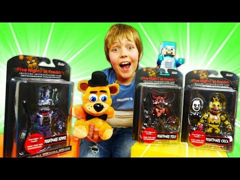 FNAF bilgisayar oyunu. Animatronik Foxy, Chica ve Bonnie açması