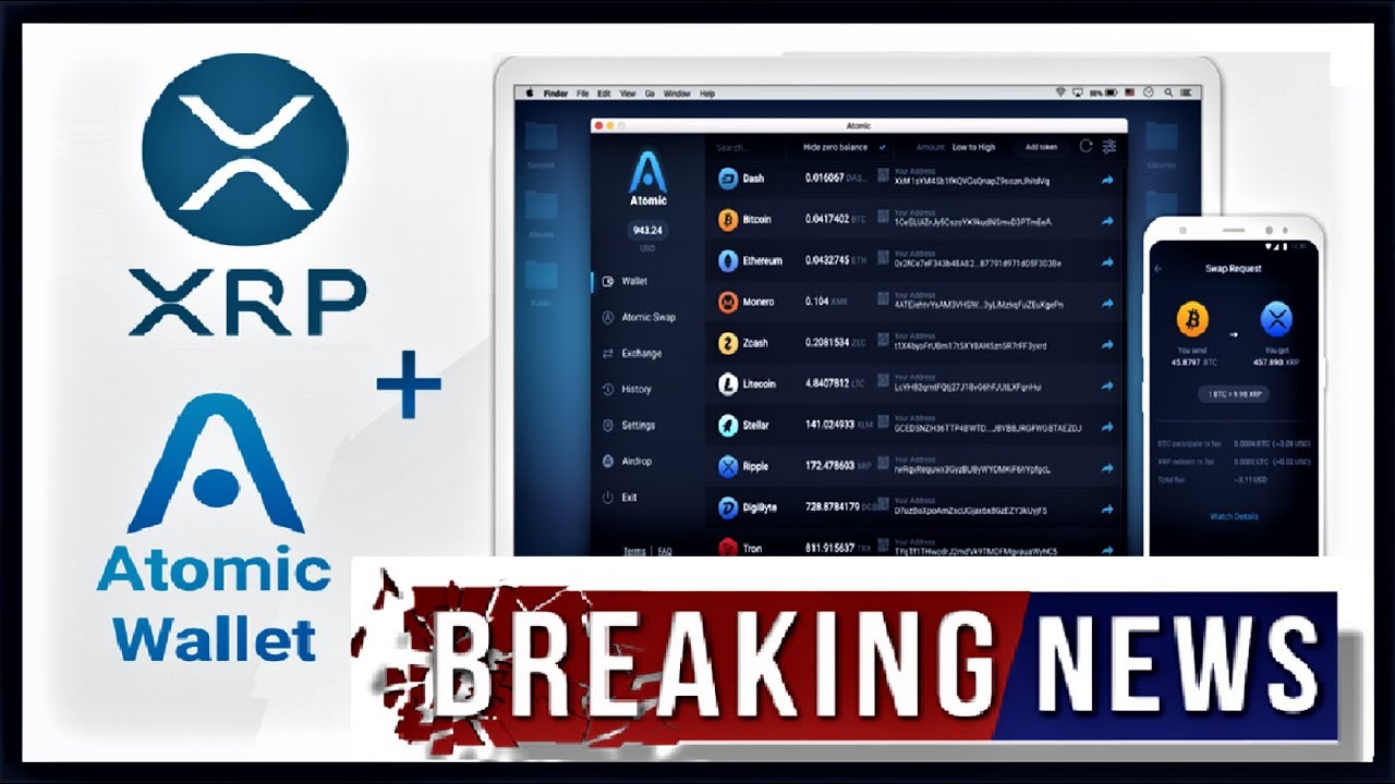REPPLE BREAKING NEWS: Atomic Wallet for XRP [ACTUAL TOPIC] - YouTube