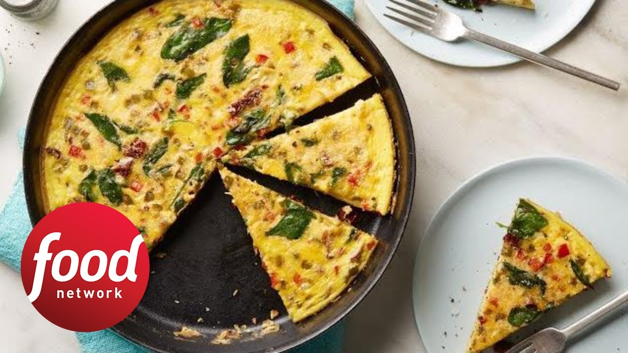 Whole30 Veggie-Packed Breakfast Frittata | Food Network - YouTube