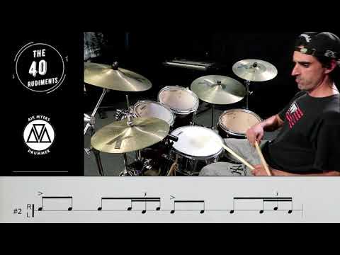 TRIPLE RATAMACUE-ADVANCED-METAL MUSIC-82 bpm-R-L-The 40 Rudiments-TECHNIQUE-WRISTS-FINGERS - YouTube
