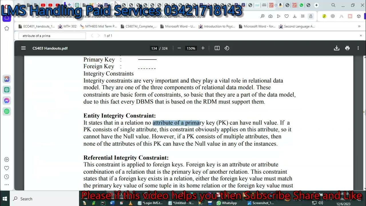 cs403 quiz no 2 solution fall 2023 100% verified answers - YouTube