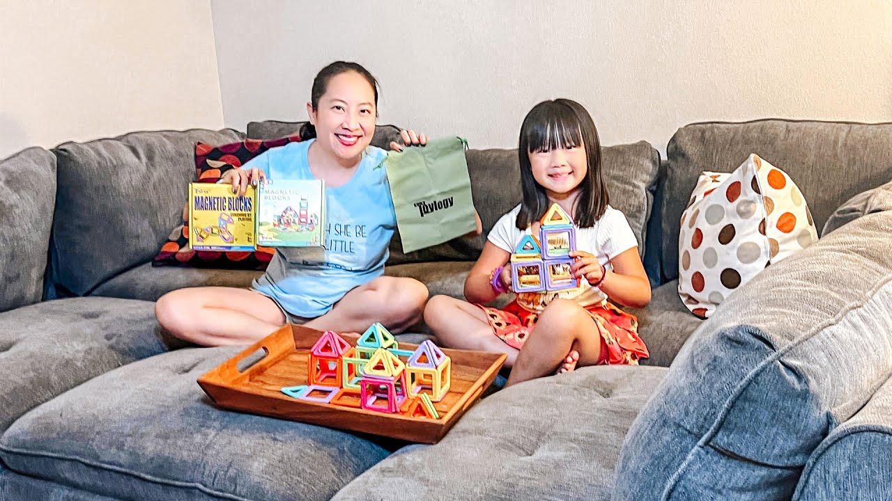 Toyology Upgrade Magnetic Blocks Set 52 PCs + 36 PCs - YouTube