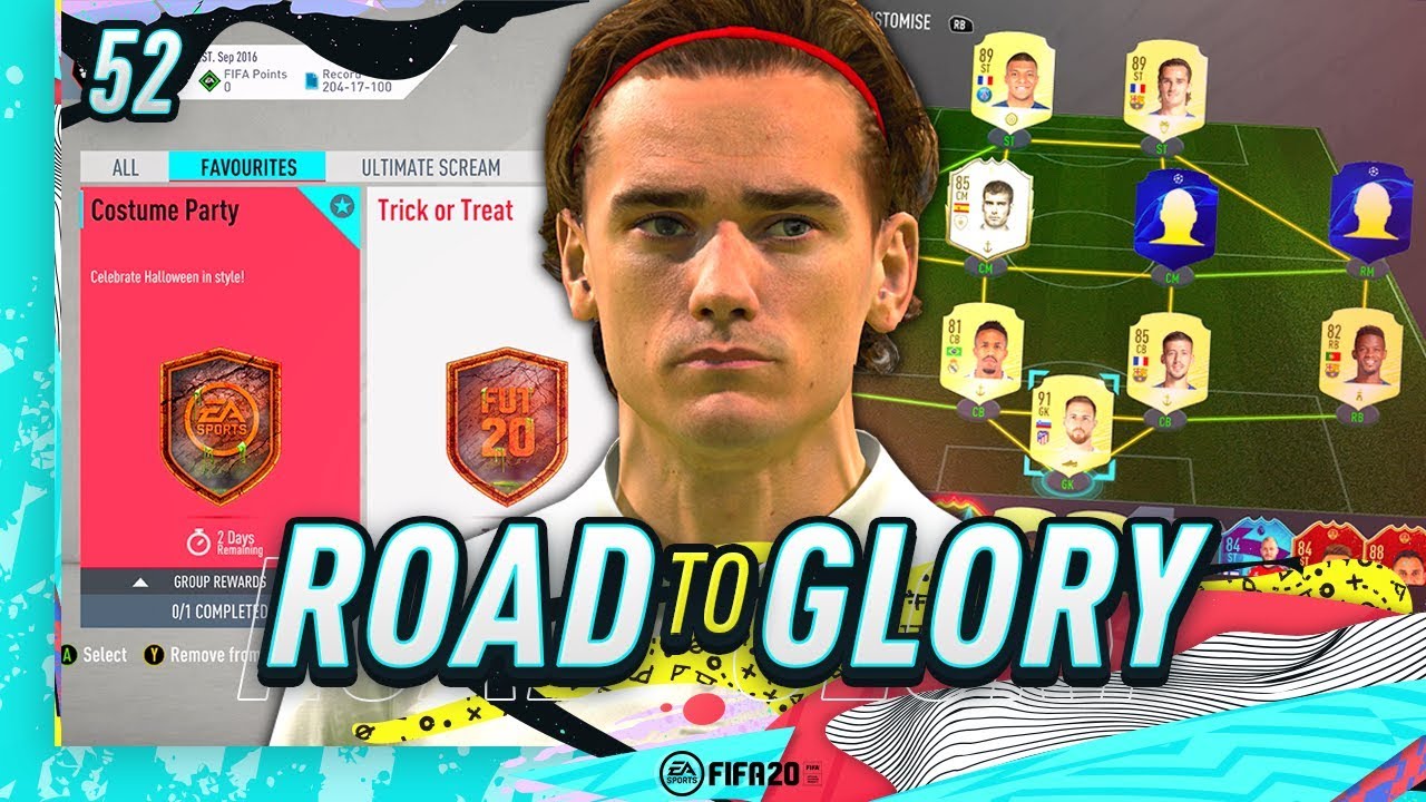 FIFA 20 ROAD TO GLORY #52 - EXPENSIVE UCL CARDS!! - YouTube