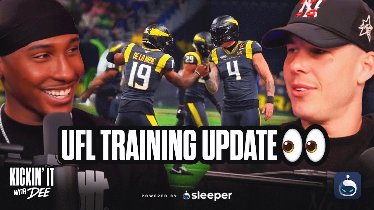 How Deestroying & Brad Wing Are Preparing for the 2025 UFL Season ...
