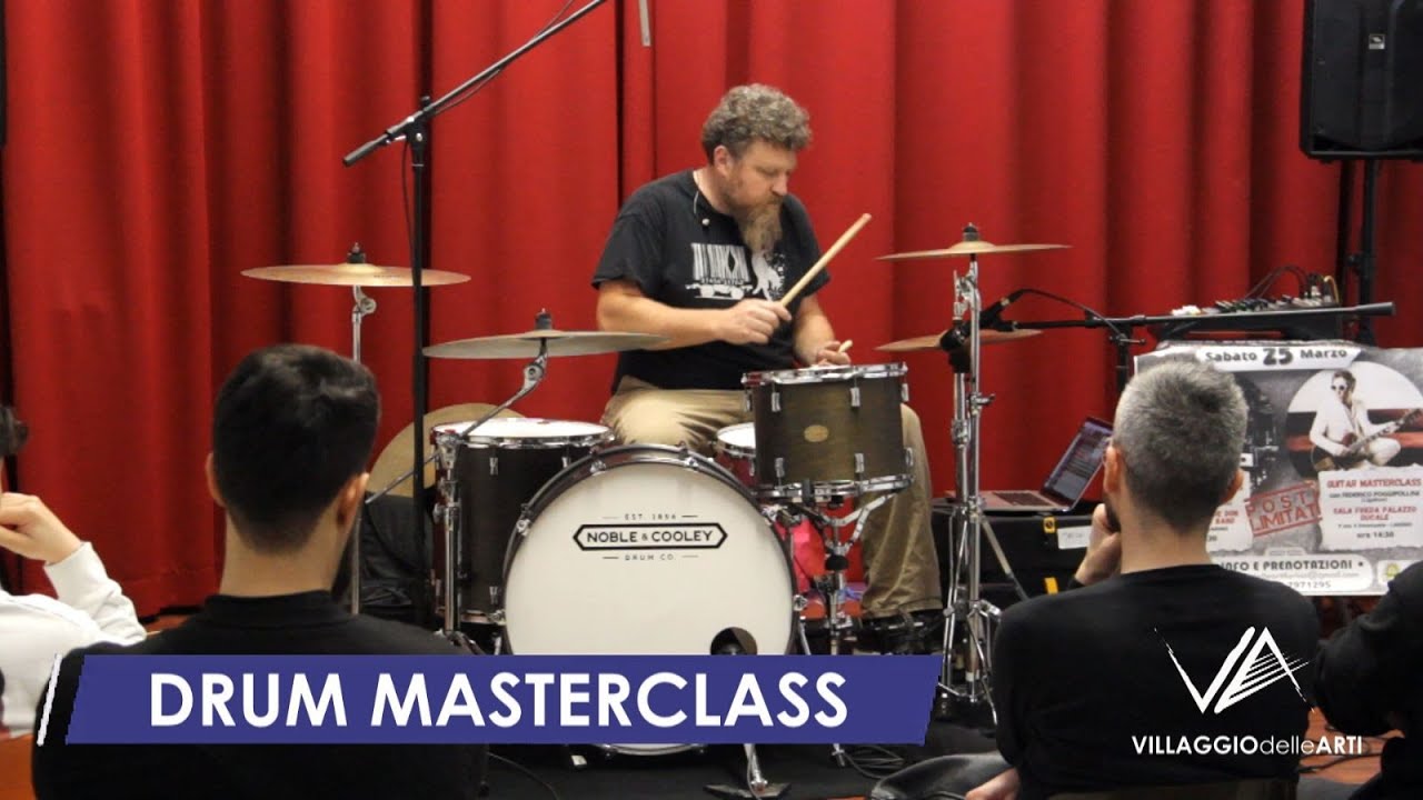 GUITAR & DRUM MASTERCLASS - I. ZANOTTI / F. POGGIPOLLINI VdA Larino - YouTube