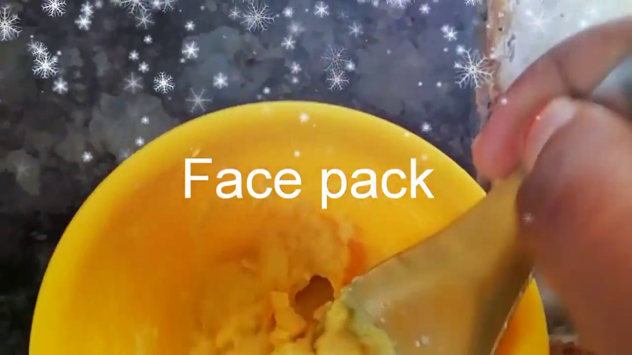 Face pack home made 😍 - YouTube