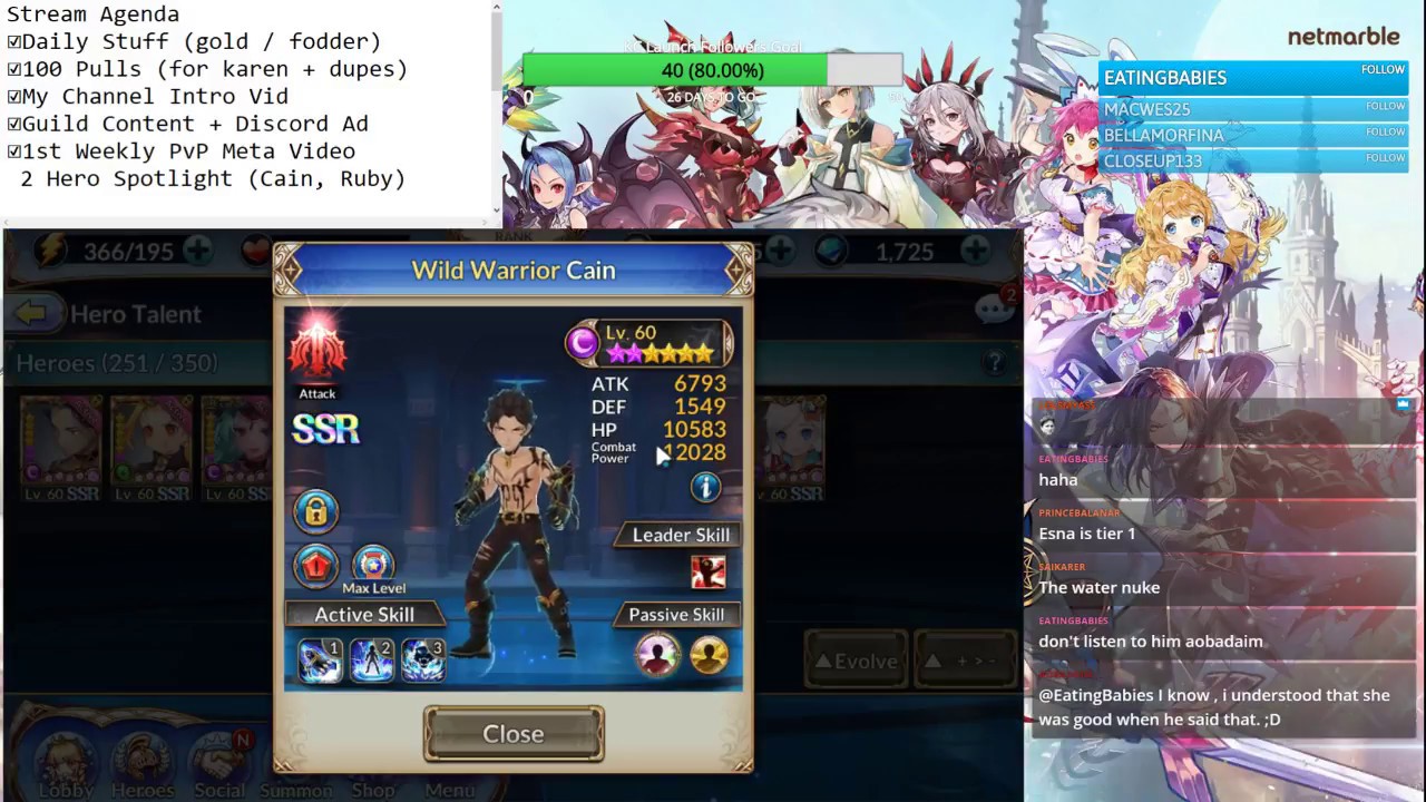 [Knights Chronicle] Hero Intro: Cain (Rune/Talents/Teams/Counters ...