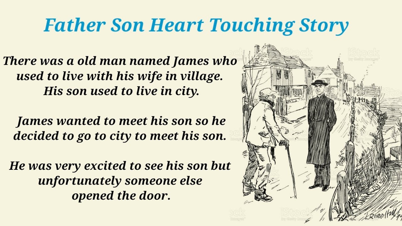 Father Son Heart Touching Story|english listening practice|short story ...