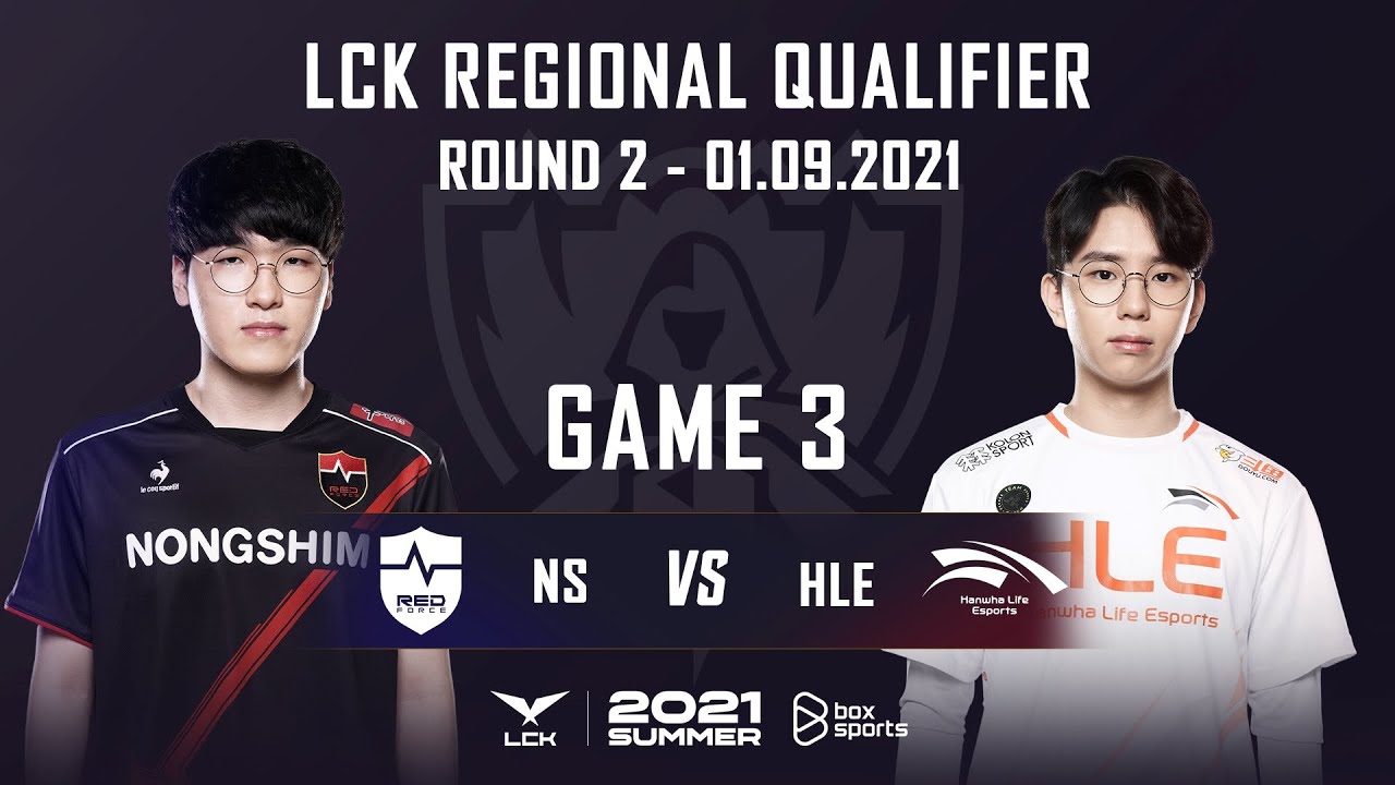 [01.09.2021] NS vs HLE - Ván 3 | BL Tiếng Việt | Vòng Loại CKTG Khu Vực LCK 2021 - YouTube