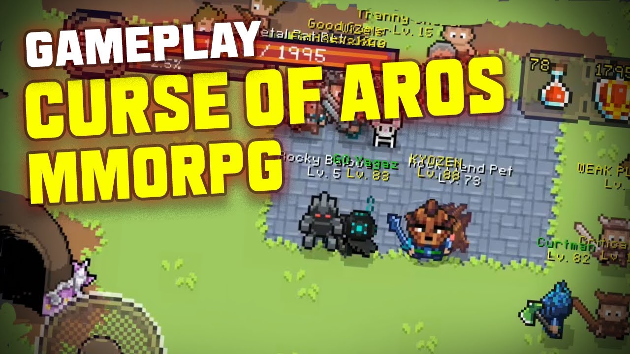 CURSE OF AROS GAMEPLAY MMORPG - YouTube
