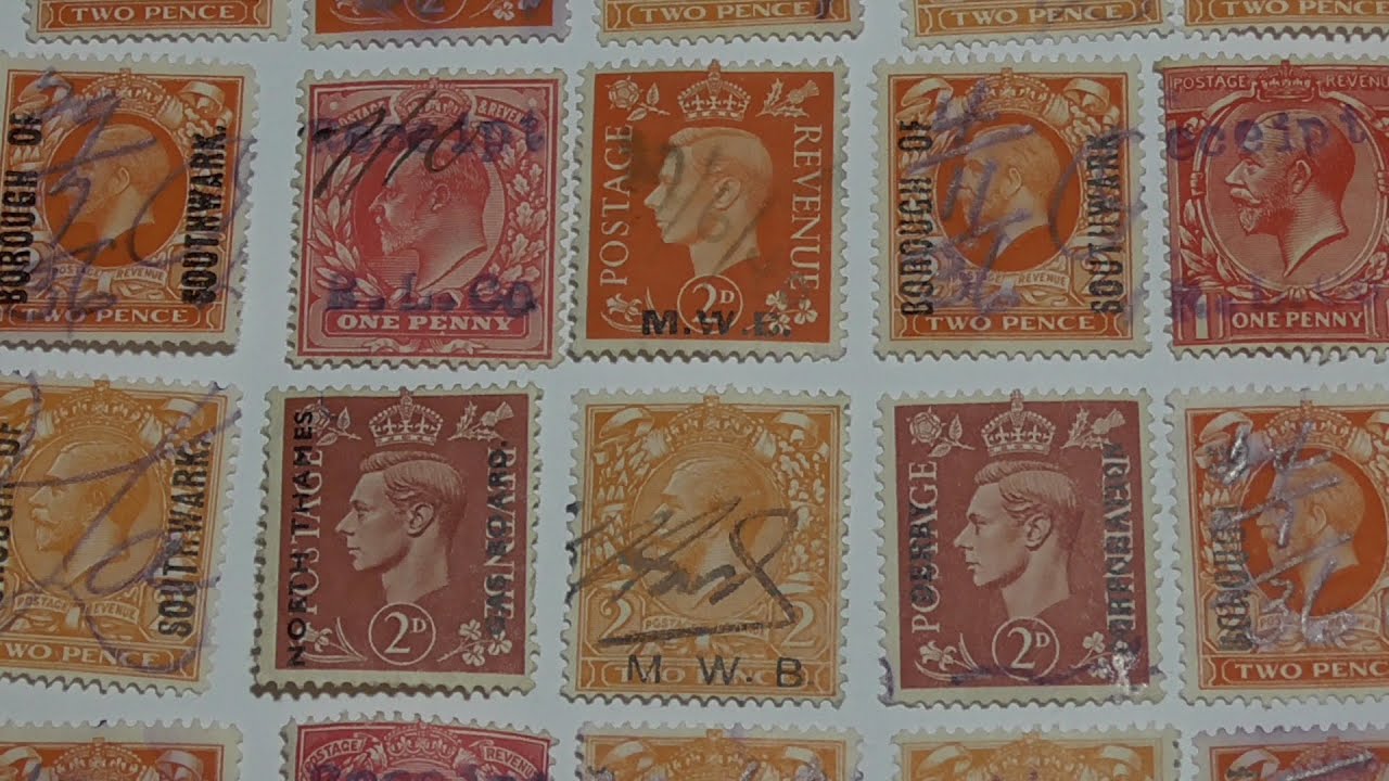 Let's Discuss Commercial Overprints on Stamps #philately # ...