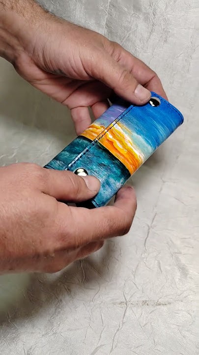 Ключница мужская. Изделия из кожи. СКСтиль. Видео обзор ключницы ...