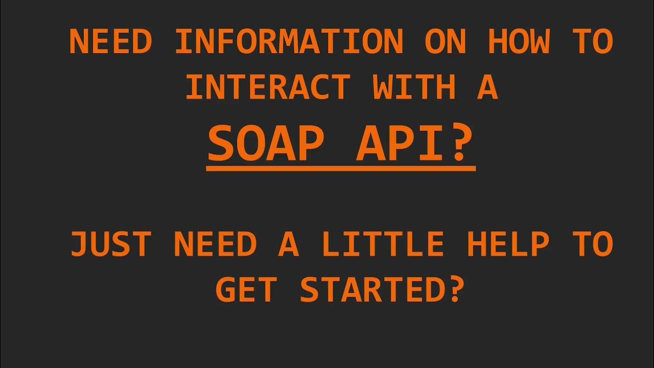 How to send a SOAP API request with NodeJS - YouTube