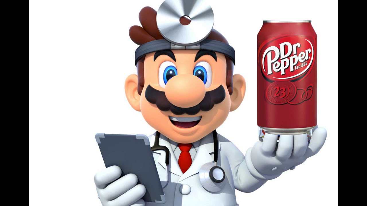 Dr. Mario loves Dr. Pepper - YouTube