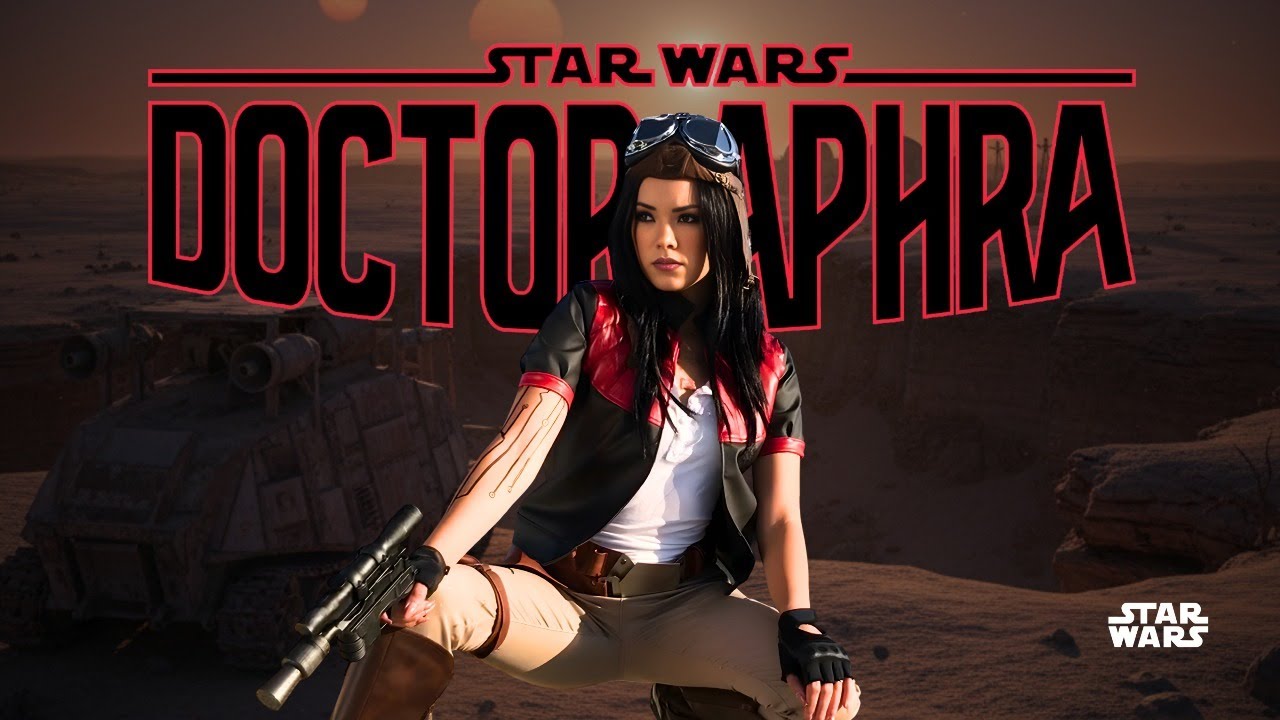 Dr. Aphra Star Wars Cosplay Photoshoot BTS | Joanie Brosas - YouTube