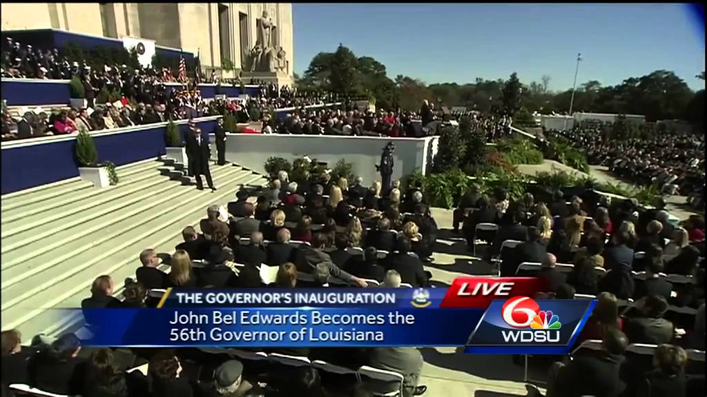 Watch: Governor John Bel Edwards delivers inauguration speech - YouTube