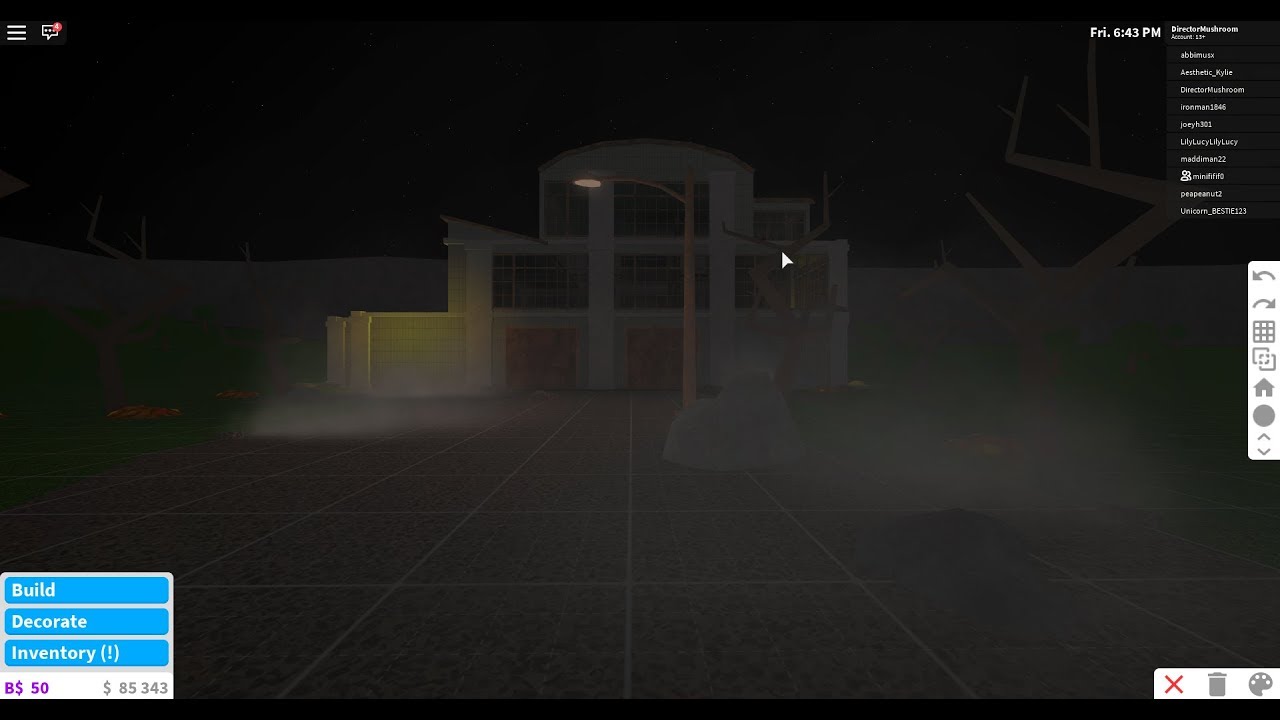 Roblox Bloxburg Creepy Prison Factory Speedbuild - YouTube