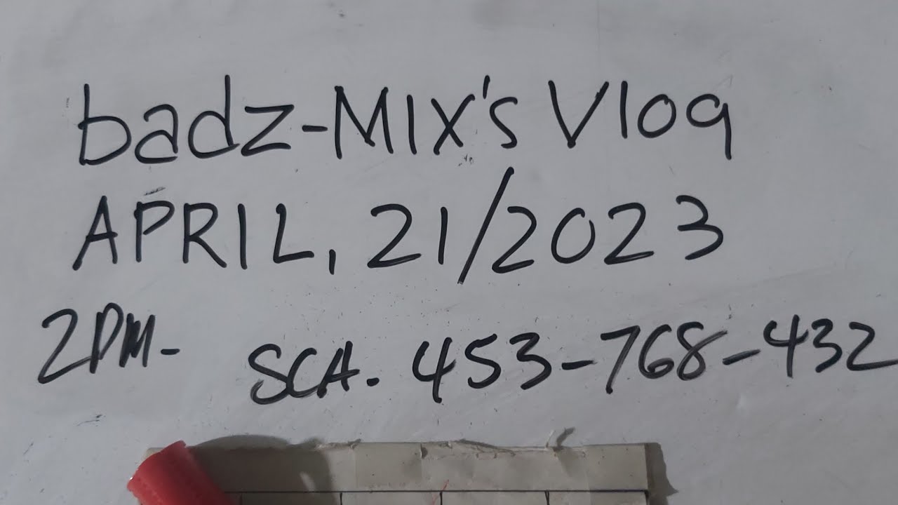 3D GUIDE FOR TODAY APRIL,21/2023 @ badz-mix's vlog - YouTube