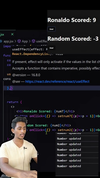React useEffect #reactjs #useeffect #shorts - YouTube
