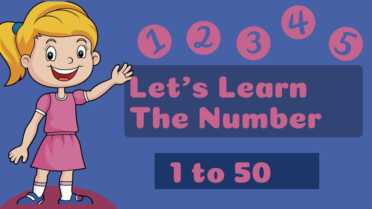 Numbers | Learn Numbers | Count Numbers from 1 to 50 in English ...