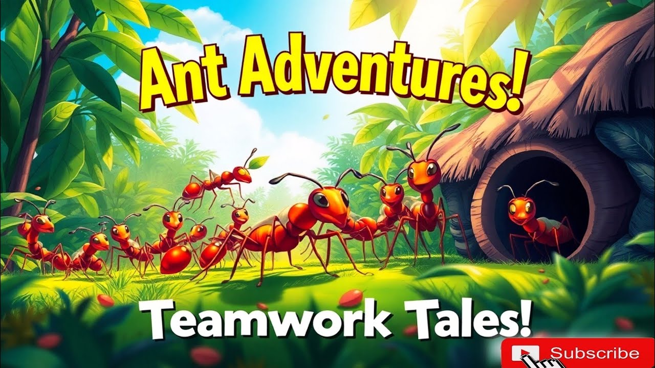 Ant Adventures: Teamwork Tales for Kids I Ant-tastic Adventures ...
