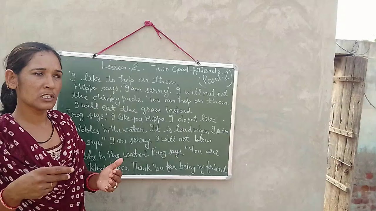Kids story Two best friend Lesson-2 Class 2ne(Two Good Friends)Part-2 ...