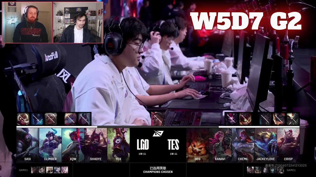 TES vs LGD - Game 2 | Week 5 Day 7 LPL Winter 2025 | Top Esports vs LGD ...
