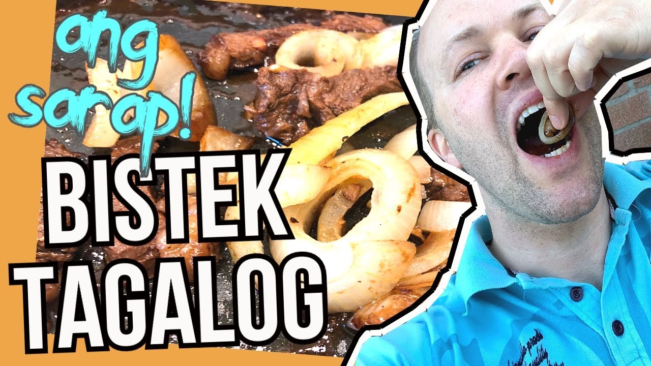 Filipino Food Vlogger Foreigner Cooks Bistek Tagalog For The First