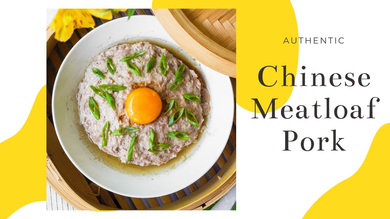 COMFORTING Chinese Meatloaf Pork | 蒸肉饼 - YouTube