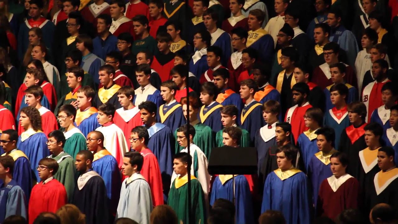 NJ All State Chorus 2013 - National Anthem - YouTube