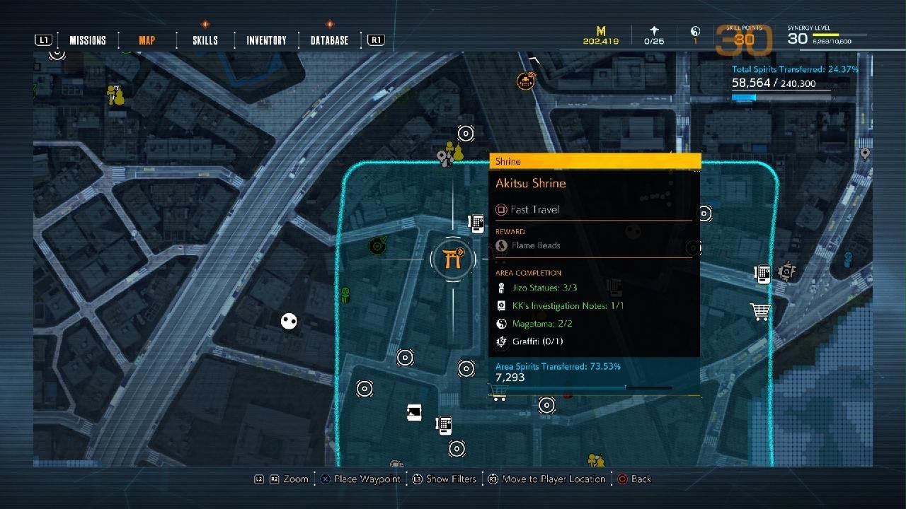 Ghostwire: Tokyo Graffiti Location Akitsu Shrine - YouTube