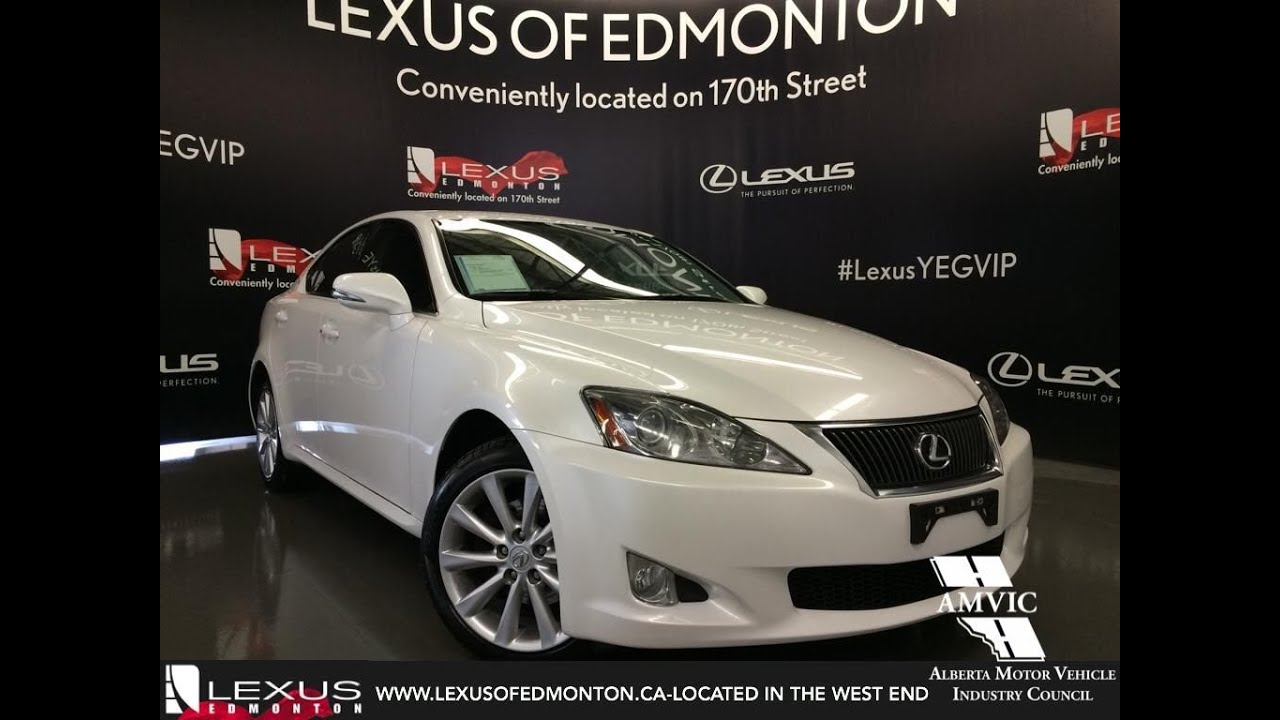 Used 2010 White Lexus IS 250 Auto AWD Navigation In Depth Review ...