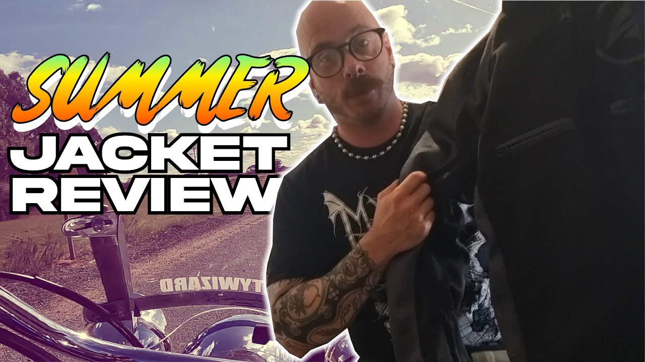 Shark Summer Motorcycle Jacket Review - YouTube
