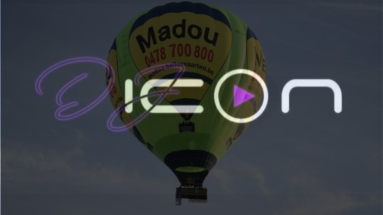 DJ ICON | Deejays in the largest balloon in Europe (Madou) - YouTube