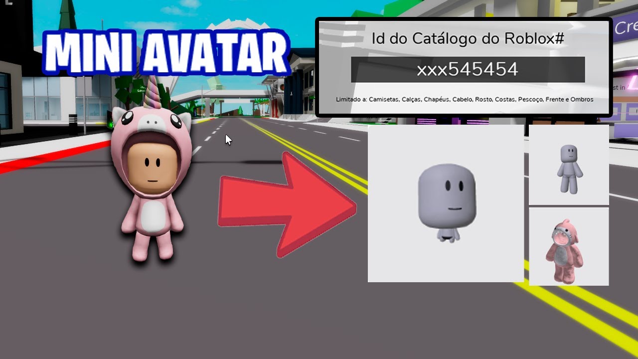🚨Cara Membuat SMALL AVATAR (3D ITEMS) Di Brookhaven - Roblox - YouTube
