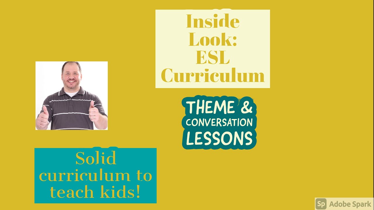 Inside Look ESL Curriculum - YouTube