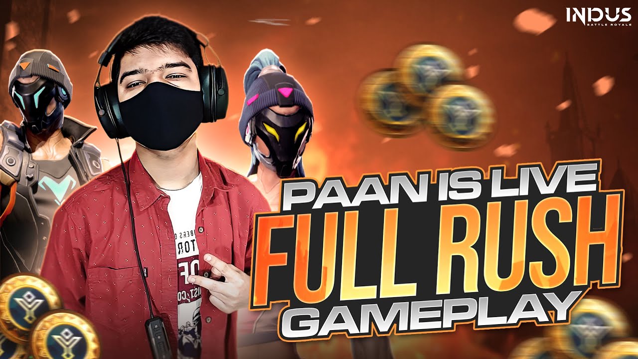 FULL OPTIMIZE INDUS LIVE STREAM 🔥 || Indus Game Launch trailer || Indus ...