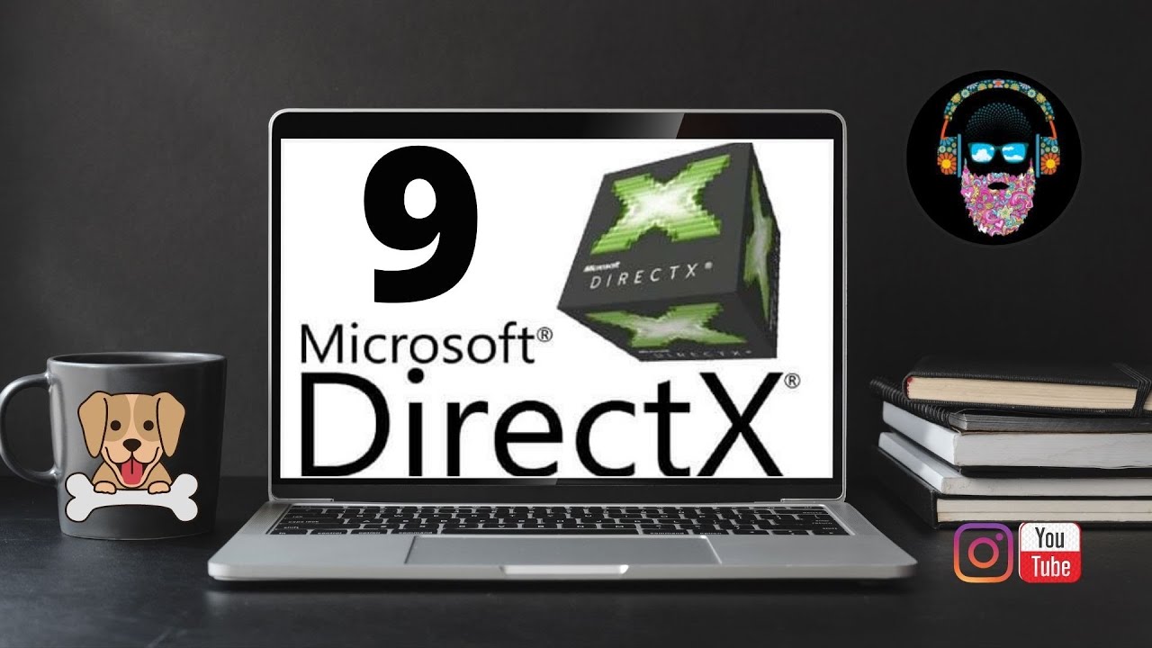 COMO INSTALAR DIRECTX 9 WINDOWS XP, 7, 8,10 2021 - YouTube