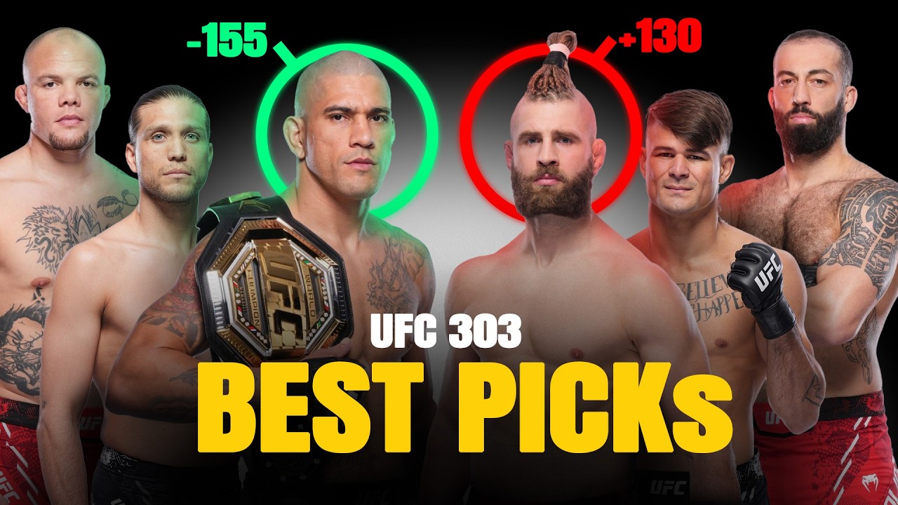 Who are the BEST PICKS for UFC 303 MAIN CARD?! - YouTube