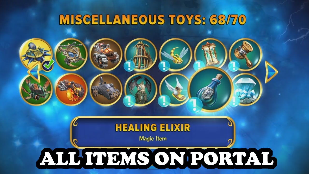 Skylanders Imaginators - All Items, Traps, Trophies and Expansion Packs ...