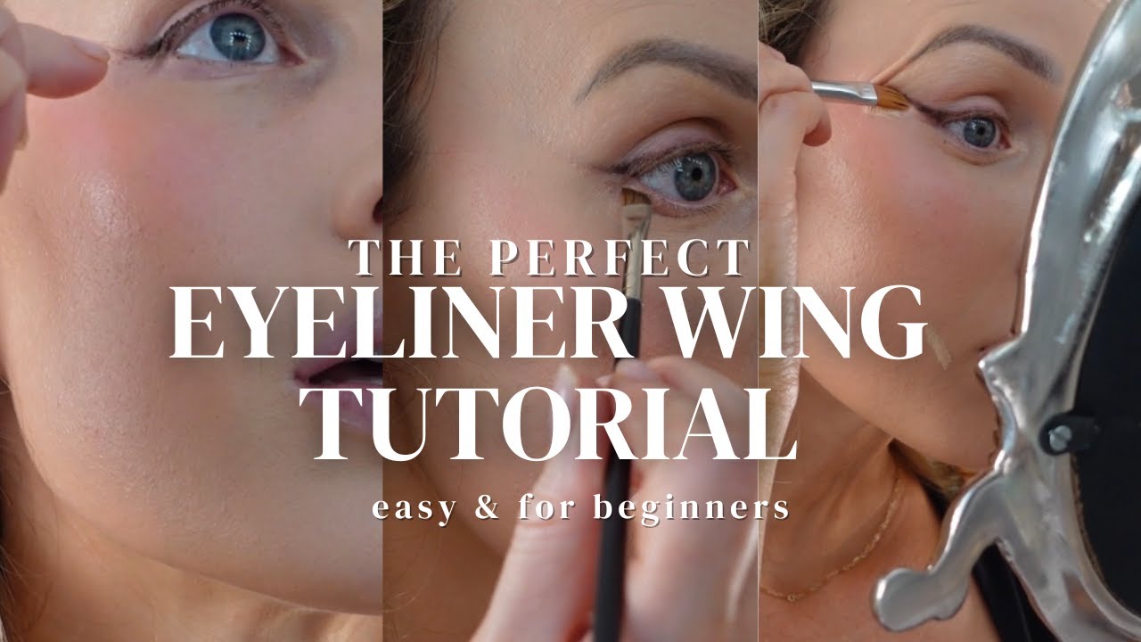 THE PERFECT EYELINER WING TUTORIAL: easy & for beginners - YouTube