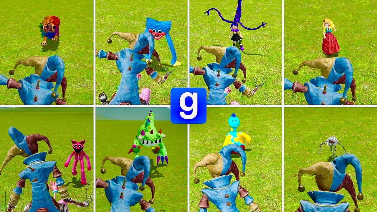 PROTOTYPE vs ALL MONSTERS in GMod…(Huggy Wuggy to Lily Lovebraids) 💀 ...