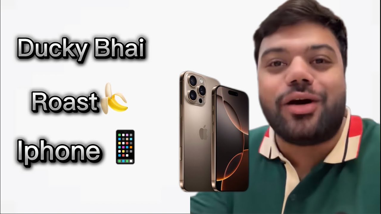 Ducky Bhai roast Iphone📱| With MaxBhai - YouTube